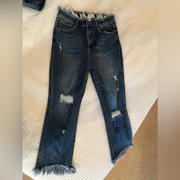 Judy Blue | Jeans | Fun Judy Blue Jeans Size 929 The Frayed Waist Is So ...